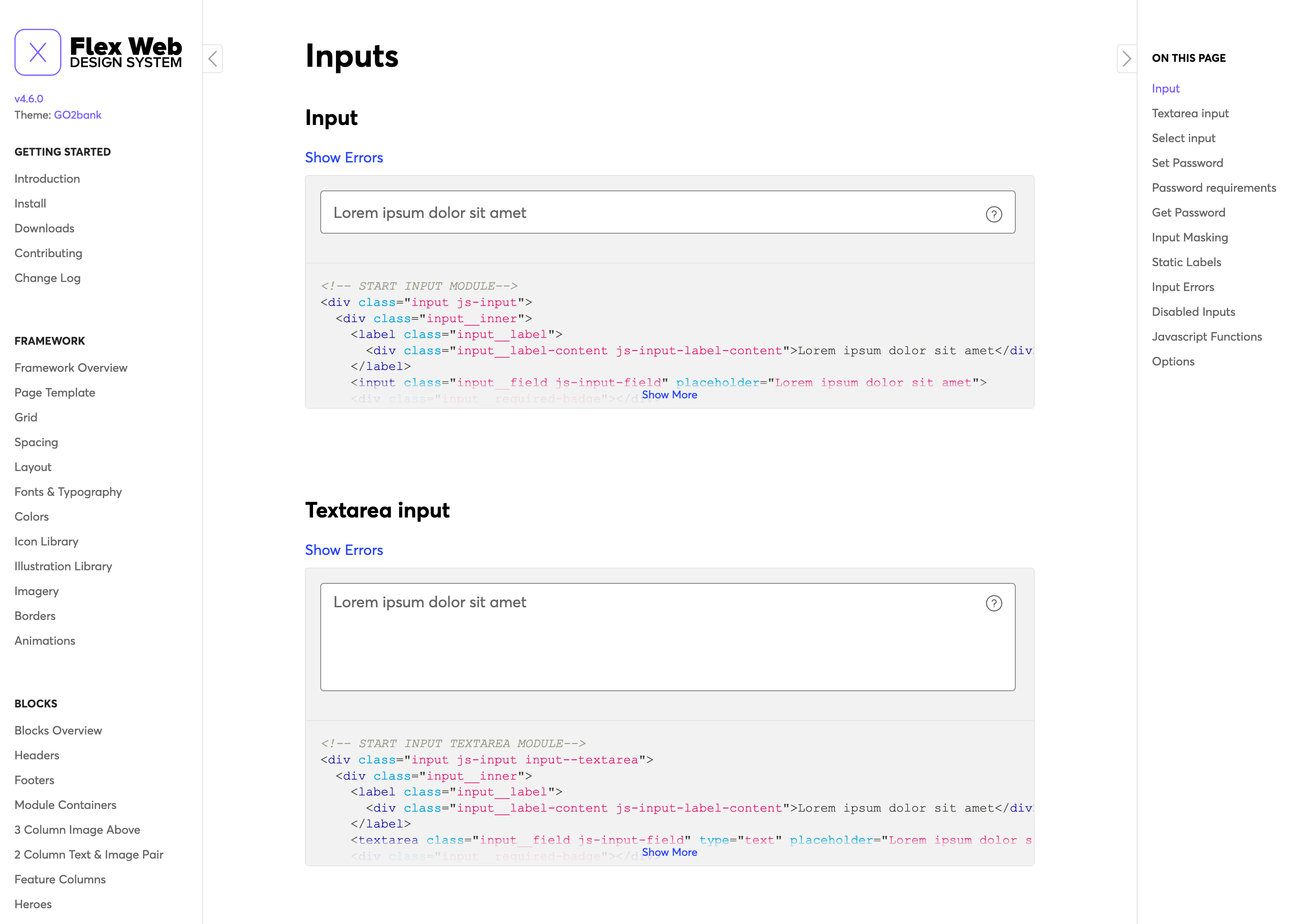 Flex Web Design System Human Friendly Design