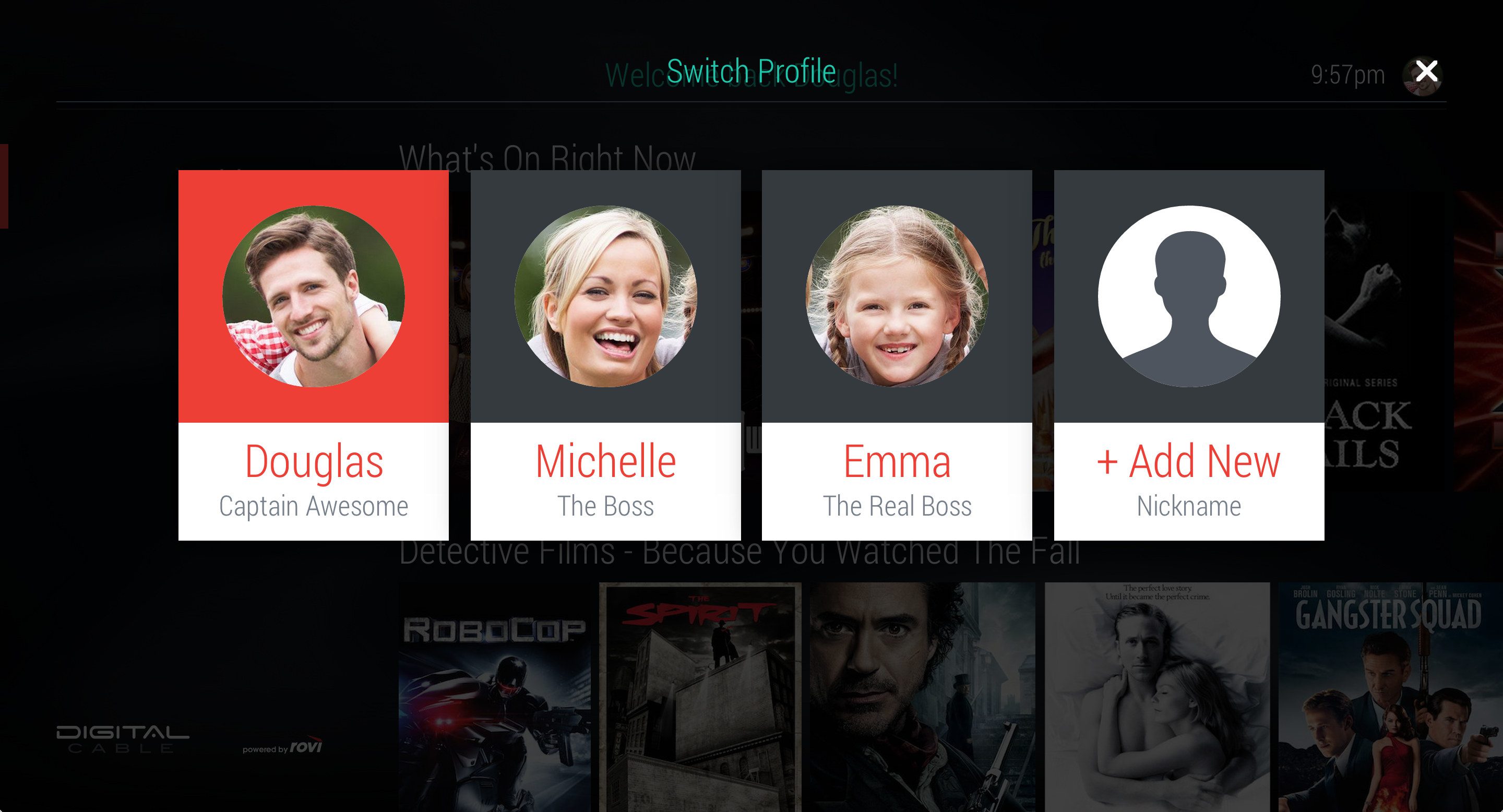 Rovi Guide | Human Friendly Design