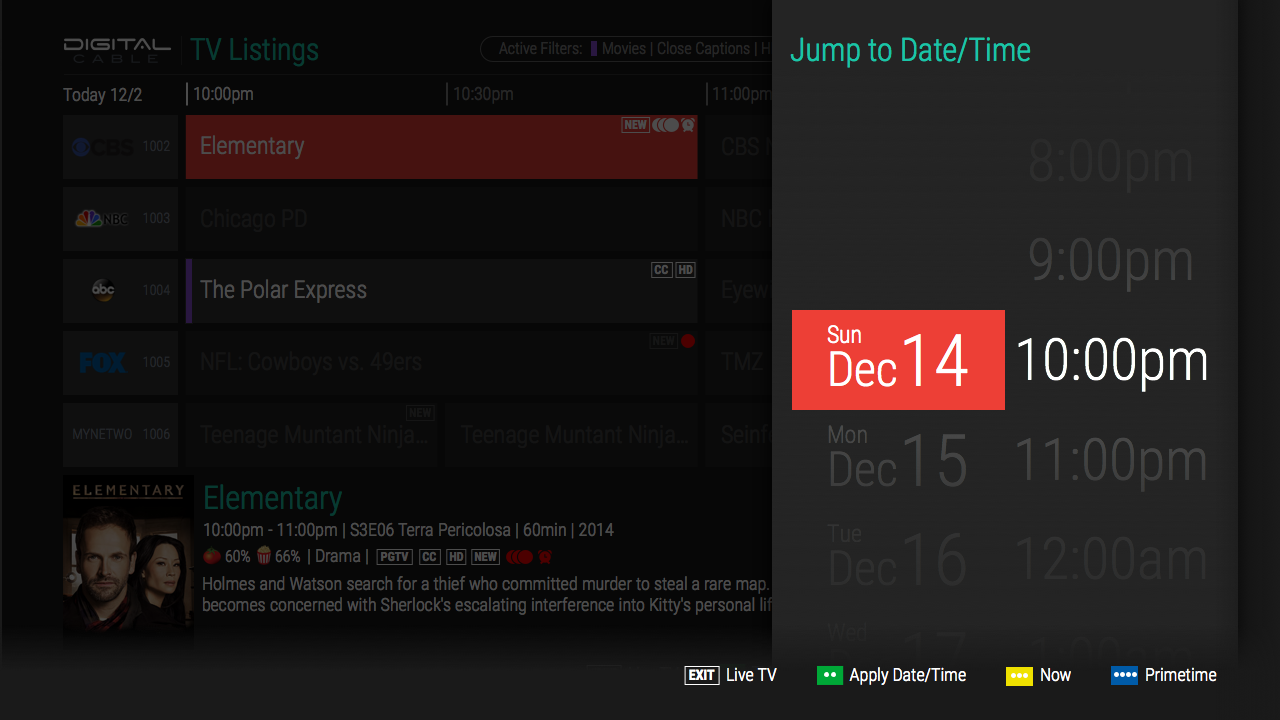 Rovi Guide | Human Friendly Design