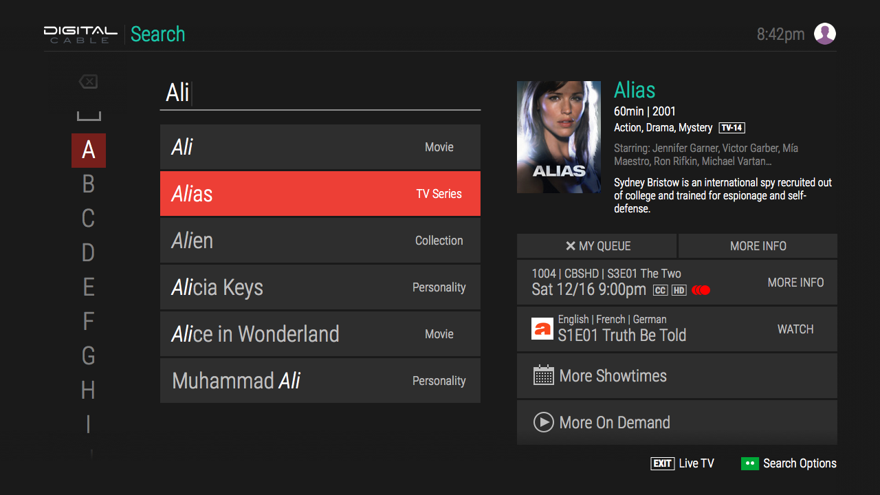 Rovi Guide | Human Friendly Design