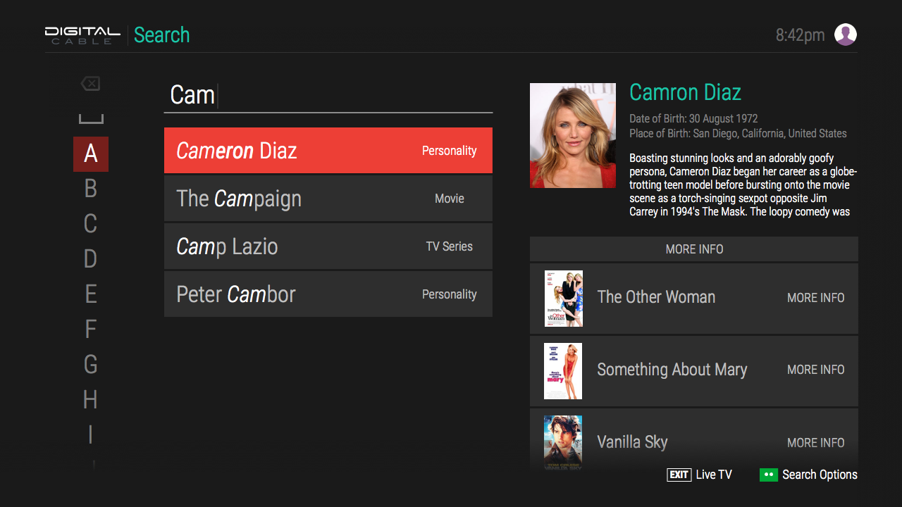 Rovi Guide | Human Friendly Design